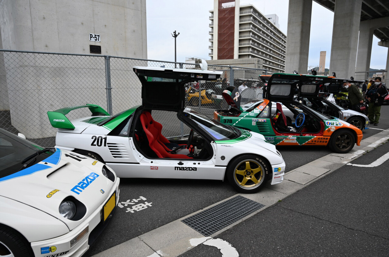 AZ-1が誕生から30周年を迎え、全国から121台が集いました！ | MAZDA BLOG